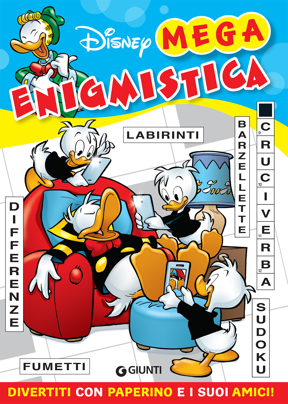 Mega Enigmistica Disney di Paperino & co. - Giunti